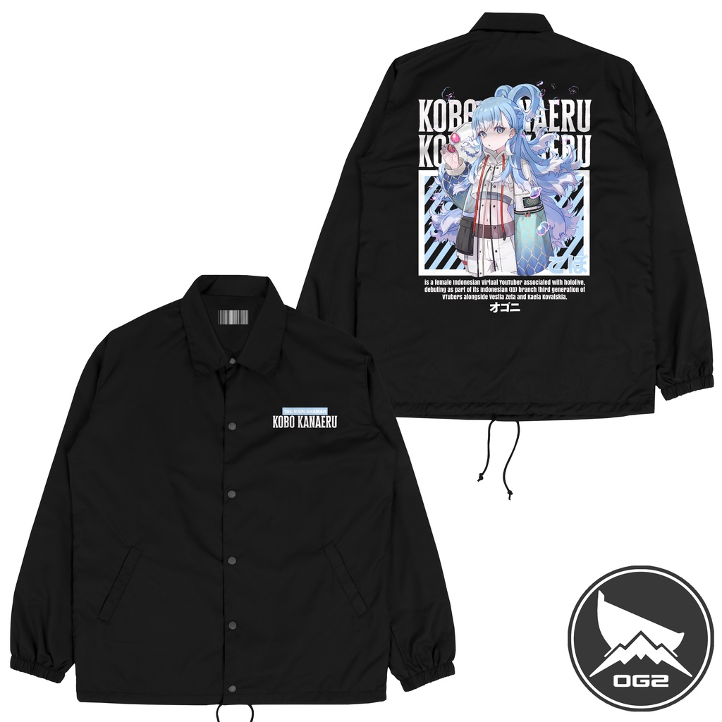 เสื้อแจ็คเก็ต coach อะนิเมะ kobo kanaeru vtuber hololive waifu A255 ...