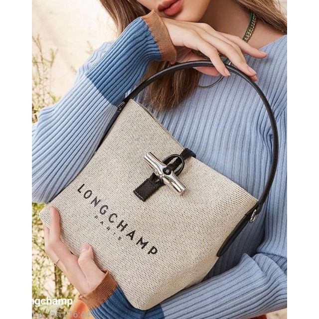 Longchamp Essential toile ของแท้พร้อมส่งจาก Shop ไทย | Shopee Thailand