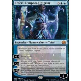 Teferi, Temporal Pilgrim การ์ด Magic The Gathering ของแท้ จากชุด The Brothers' War | Shopee Thailand
