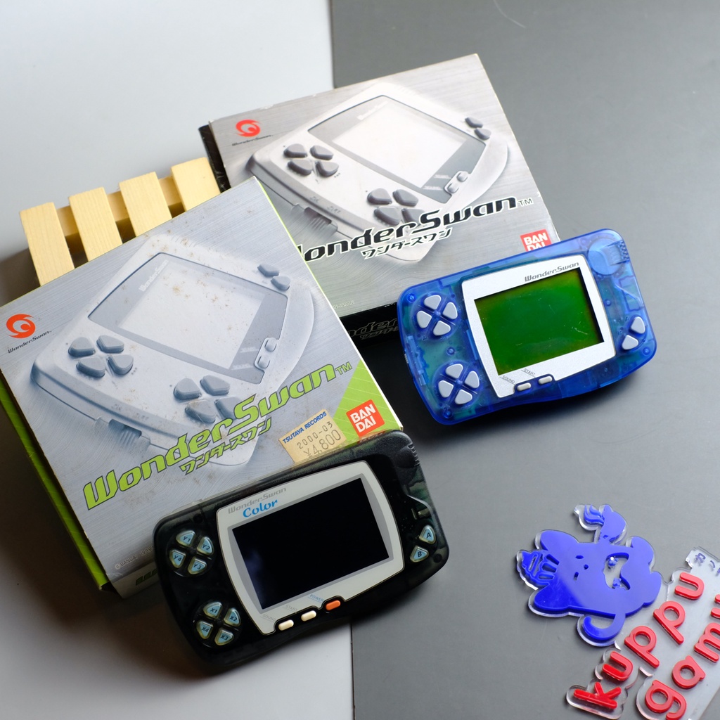 WonderSwan Wonder Swan Color เครื่องเกมเกม Retro จาก Bandai มือสอง สภาพ ...