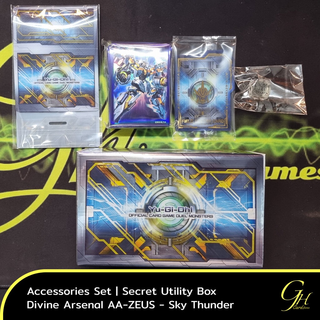 Yugioh [SUB1-ACS02] Secret Utility Box Accessories Set - Divine Arsenal ...