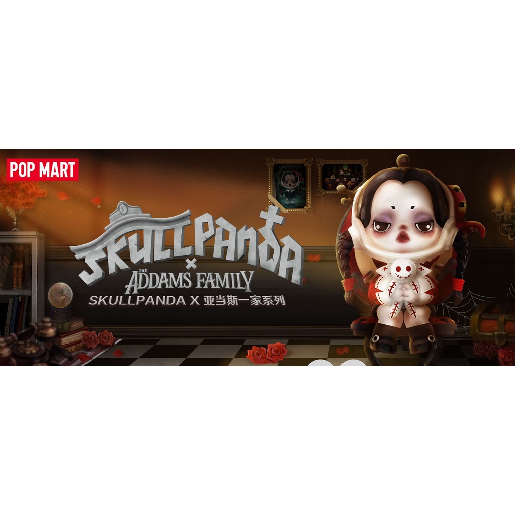 [Pre-Order] POP MART Skullpanda Addams Family | Shopee Thailand