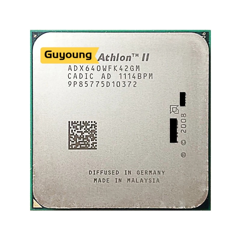 Athlon II X4 640 3 GHz Quad-Core ซ็อกเก็ตโปรเซสเซอร์ CPU ADX640WFK42GM ...