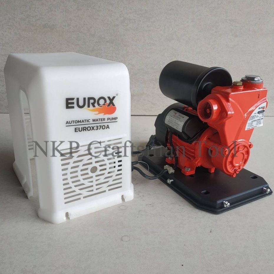 ปั๊มน้ำเปลือยอัตโนมัติ ปั๊มน้ำอัตโนมัติ มีฝาครอบ EUROX 370A ขนาด 1นิ้ว (มีใบรับประกัน 1ปีเต็ม ...