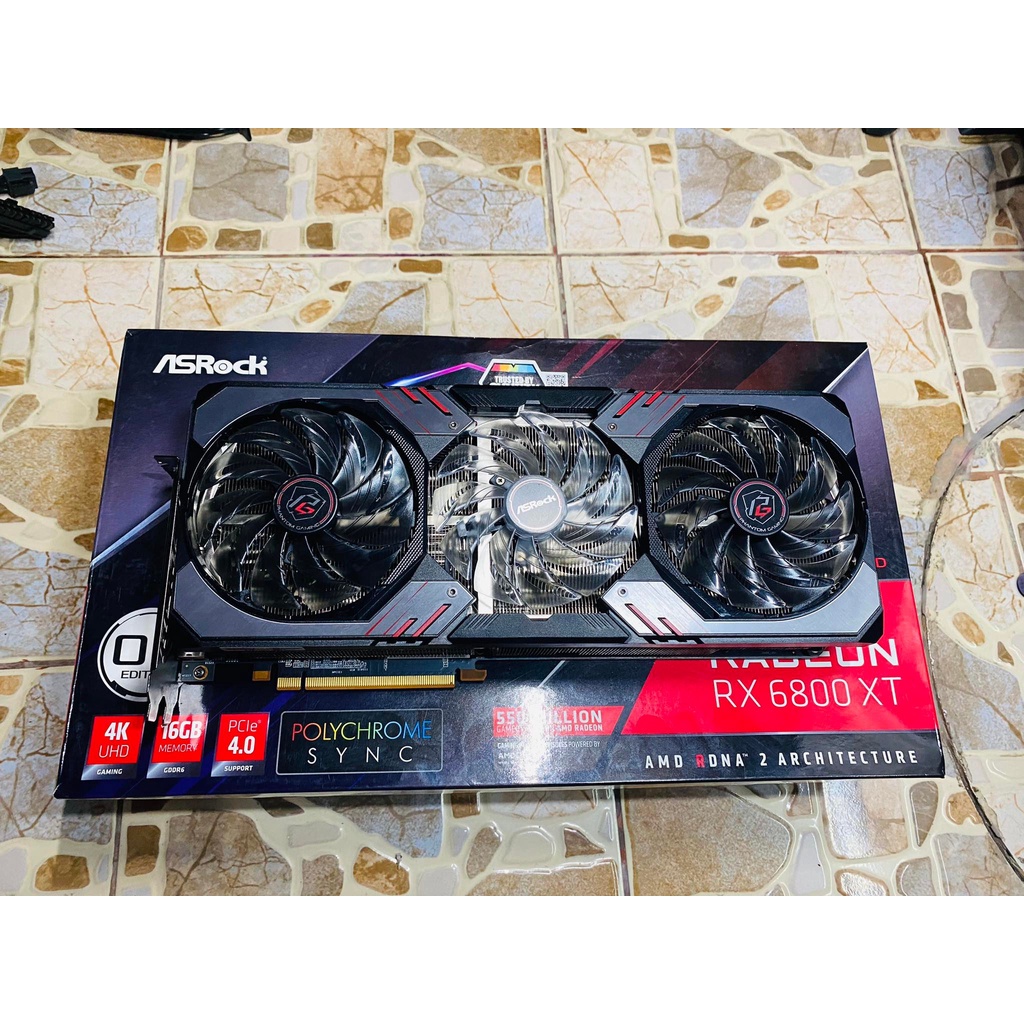 ขายการ์ดจอมือสอง ASROCK PHANTOM GAMING RX6800XT 16GB | Shopee Thailand