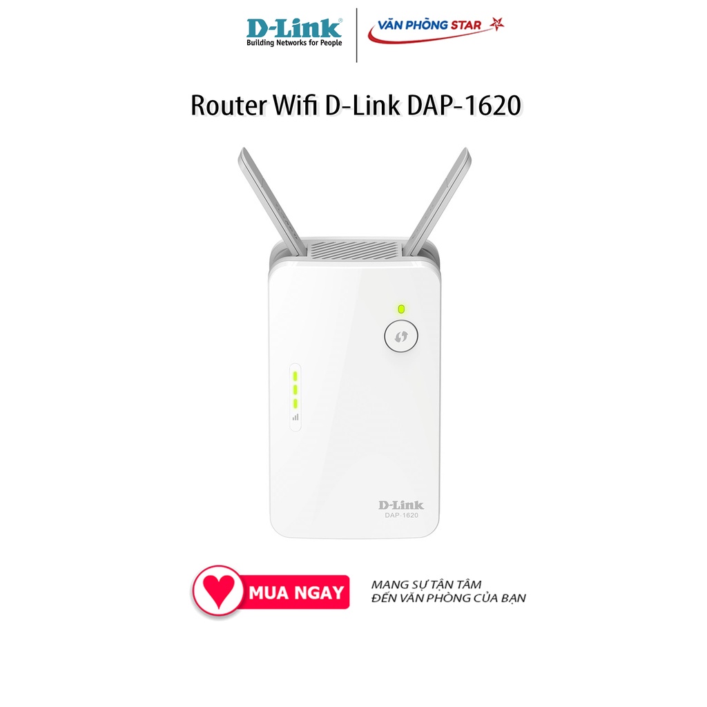 D-link DAP-1620 Wifi Router, 802.11 a /b / g /n /ac Connection Standard ...