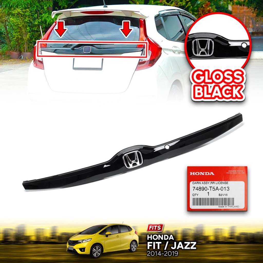 ของแท้ คิ้วครอบฝากระโปรงท้าย คิ้วท้าย รุ่น ฮอนด้า แจ๊ส HONDA JAZZ ปี ...
