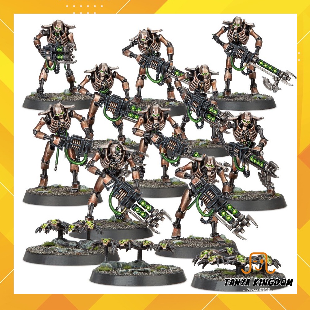 Warhammer 40k - Necron Warriors with Scarab Swarms - multi-part, out of ...