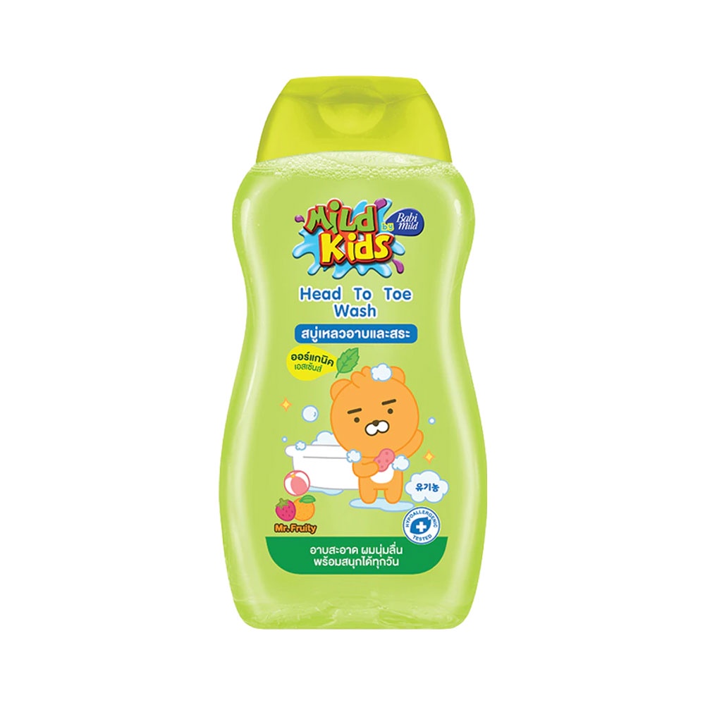 *หมด*สบู่เหลวอาบและสระ มายด์คิดส์ Head To Toe Wash 200 มล. Babi Mild | Shopee Thailand