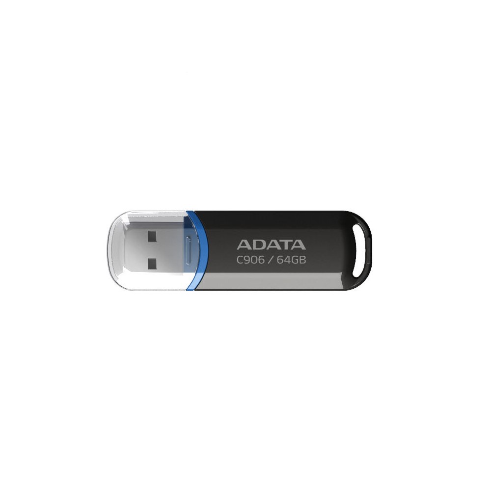 ADATA USB Flash Drive C906 Compact USB Flash Drive Black UFD C906-64GB ...