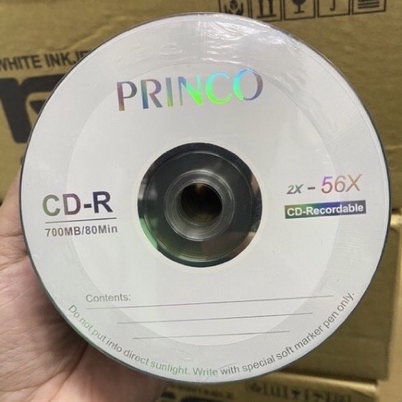 CD-R PRINCO 700MB 80MIN.(50/pack) | Shopee Thailand