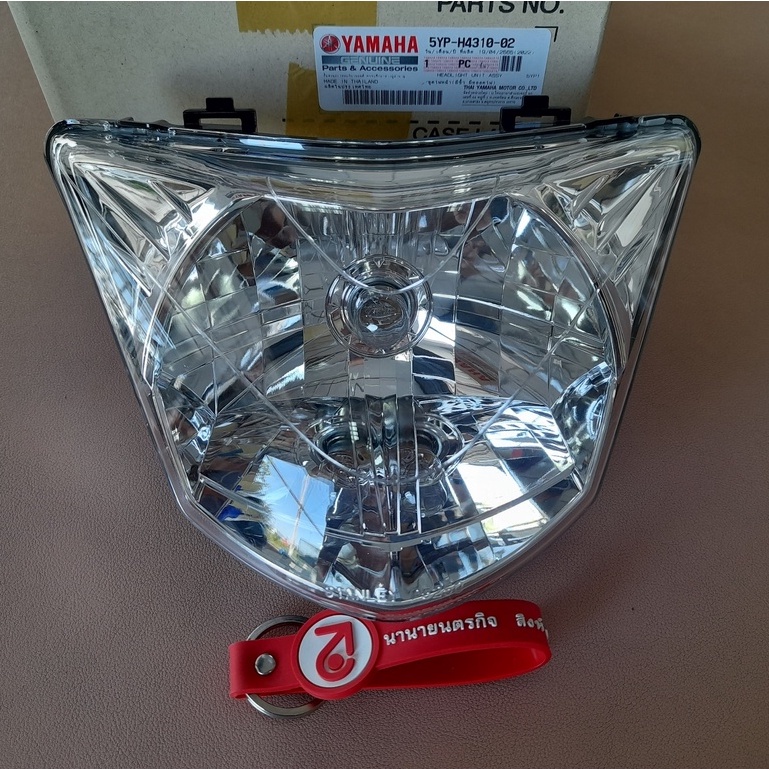 5YPH431002 ชุดไฟหน้า Spark135 มีขั้วไฟและหลอดไฟหน้า แท้ Yamaha 5YP ...
