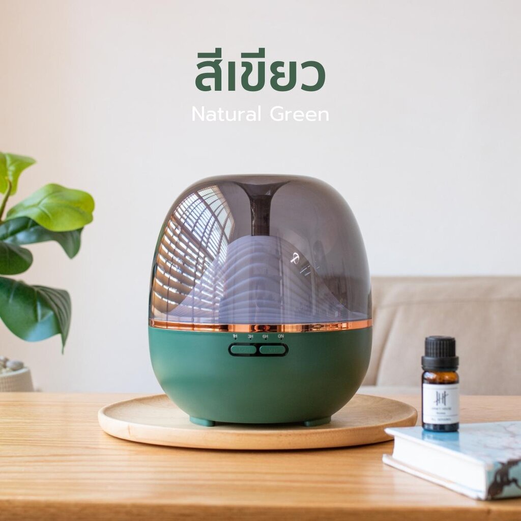 🔥FREE น้ำมันหอมระเหย🔥 Mountain Aroma Diffuser เครื่องพ่นอโรม่า 600ml พ่นไอน้ำ น้ำมันหอมระเหย ...