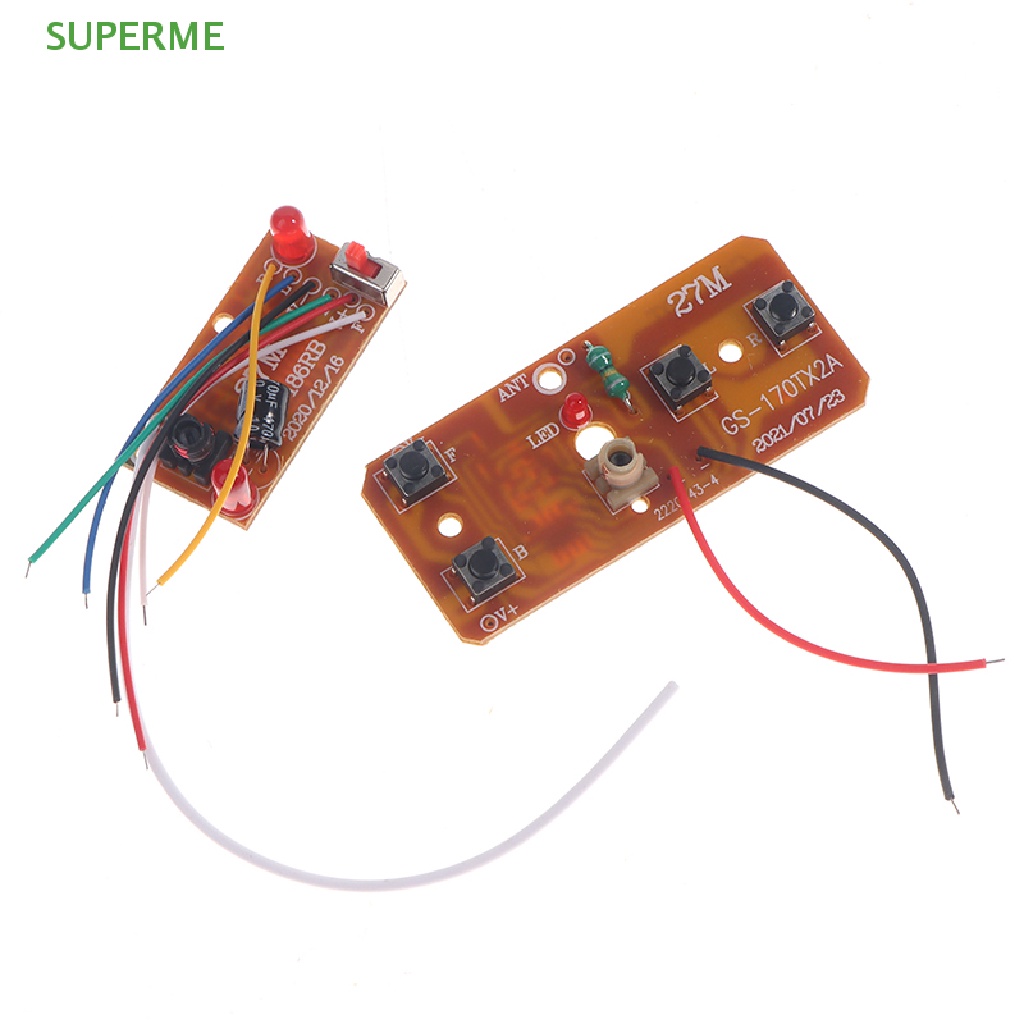 Superme ขายดี แผงวงจรรับส่งสัญญาณวิทยุ 4CH RC 27MHz PCB สําหรับรถบังคับ ...