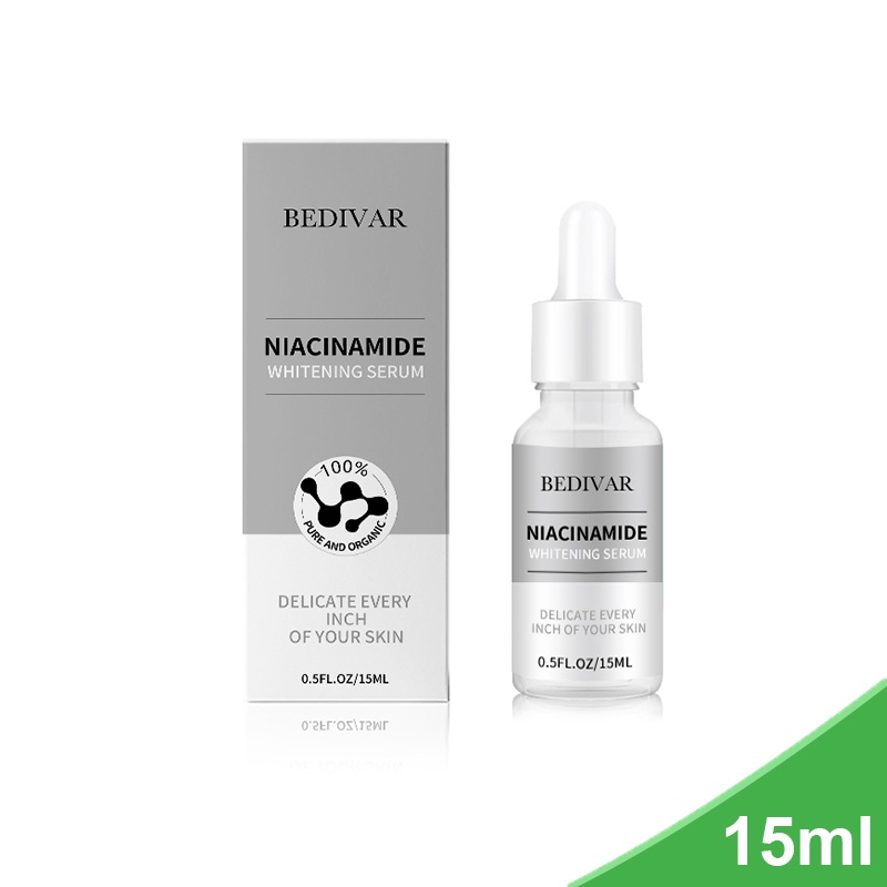 Niacinamide bedivar เซรั่มไวท์เทนนิ่ง และต่อต้านสิว และปรับปรุงผิว ...