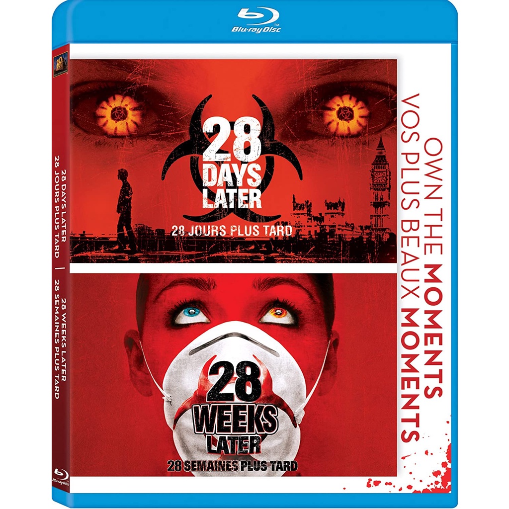 Bluray หนัง 28 Days Later & 28 Weeks Later มหันตภัยเชื้อนรกถล่มเมือง 2 ...