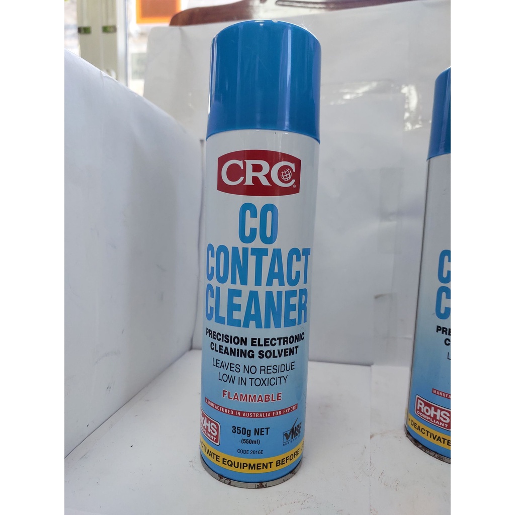 "CRC" CO CONTACT CLEANNER น้ำยาล้างหน้าสัมผัสทางไฟฟ้า(350กรัม 525ml ...