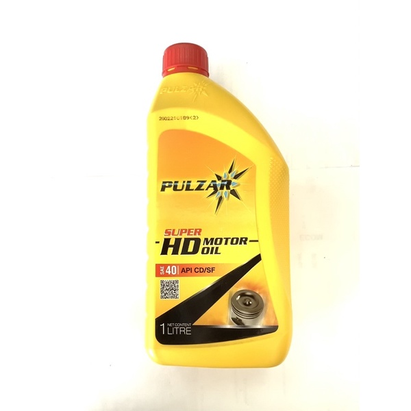 🔥PULZAR🔥Super HD Motor-oil #40 API น้ำมันเครื่องเบนซินและดีเซล คุณภาพ ...