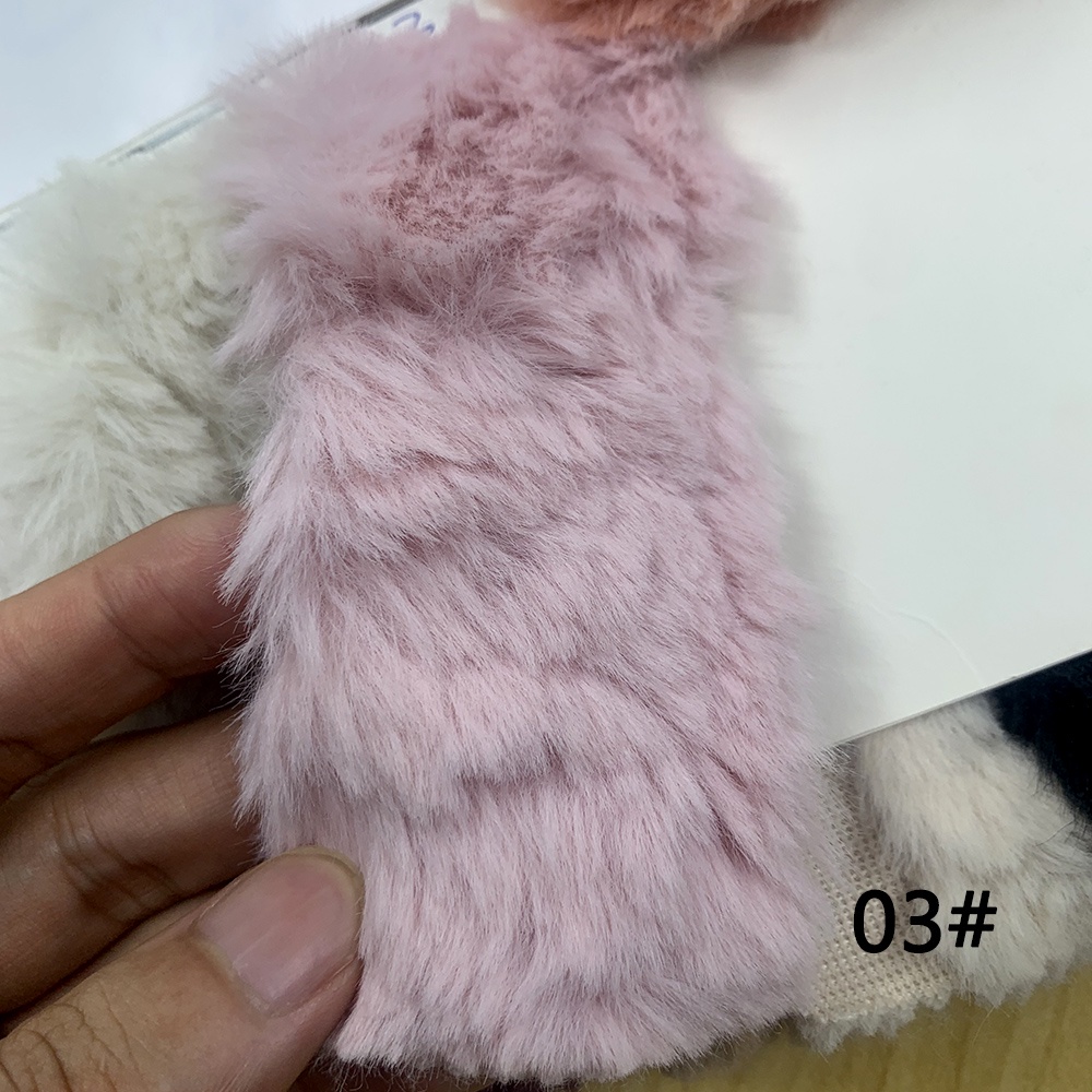 MCพร้อมส่ง ผ้าทำผมตุ๊กตา Brush Rabbit Fur (25x45cm) | Shopee Thailand