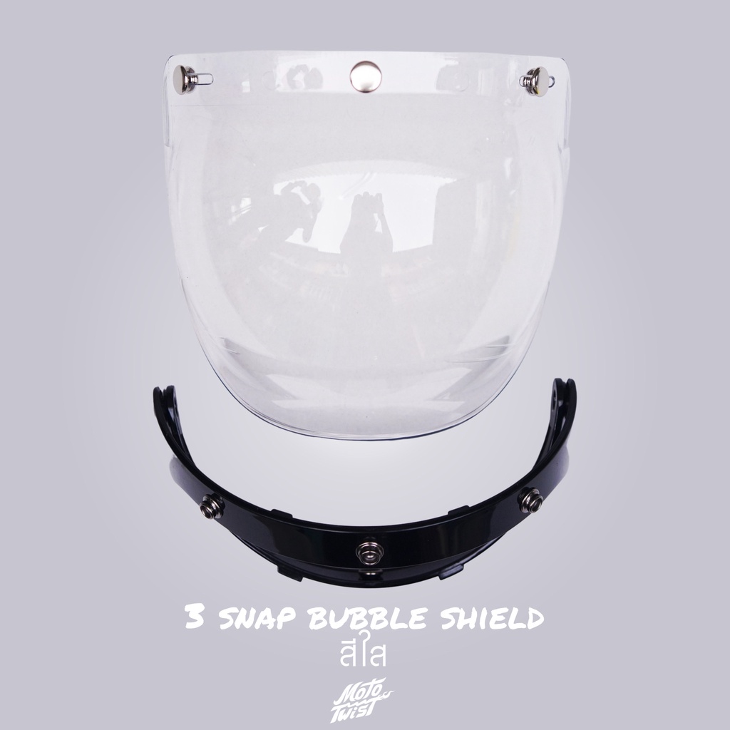 3-Snap Bubble กระจก / หน้ากาก / ชิลด์ หมวกกันน็อค เกรด TOP ต่างจากงาน ...