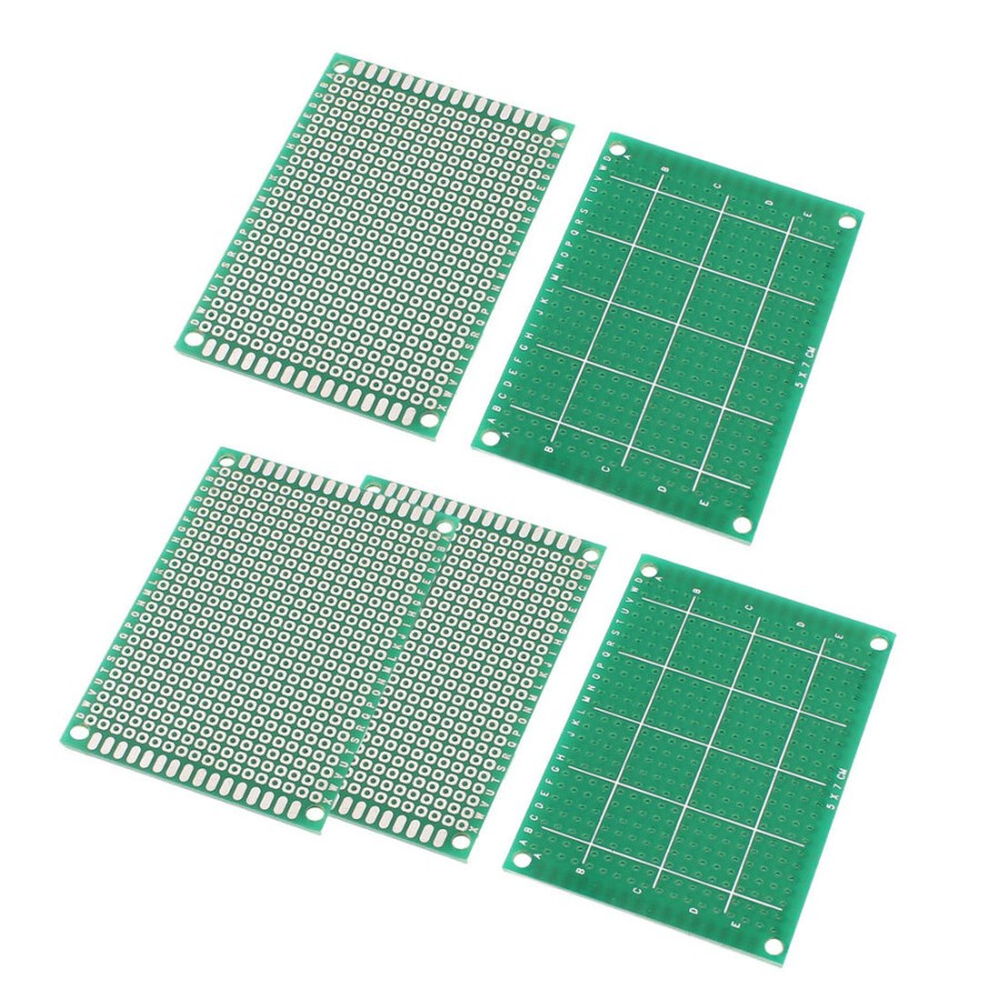 Pcb Dot Matrix Hole ชั้นเดียวผ่านรู 4x6 ซม. FR4 Protoboard | Shopee ...
