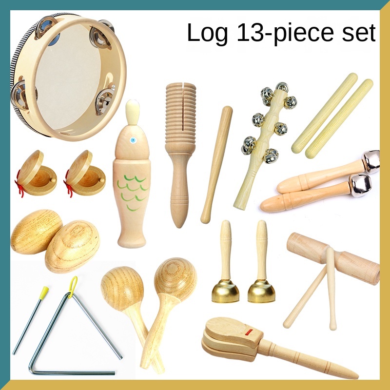 Orff Percussion Instrument Set Children's Early Education Castanets ...