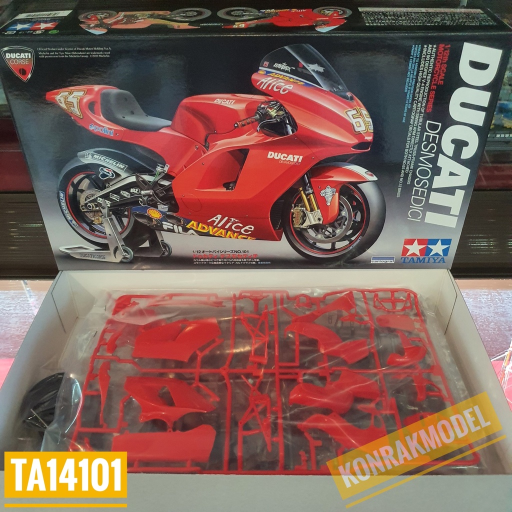 TAMIYA 14101 DUCATI DESMOSEDICI [1/12] | Shopee Thailand