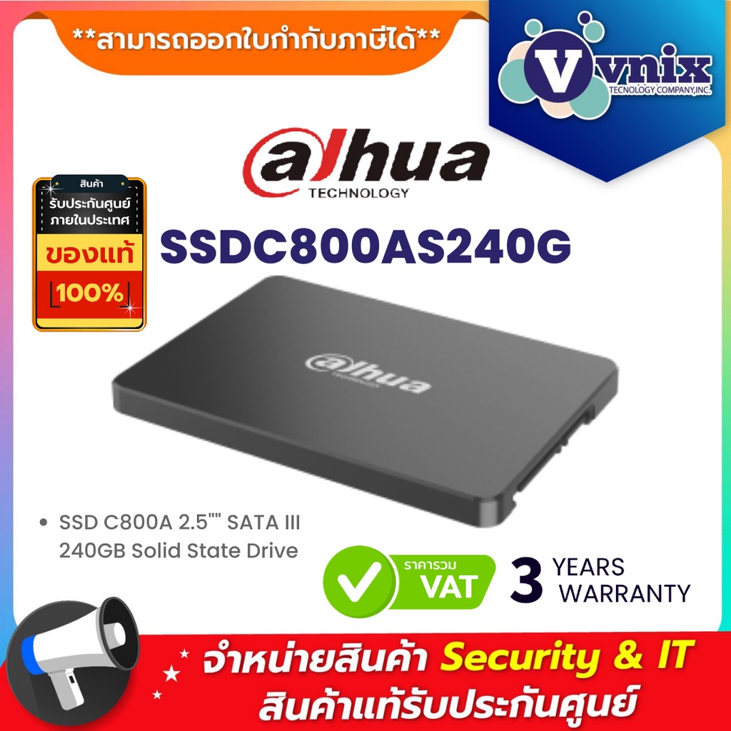 SSDC800AS240G Dahua SSD C800A 2.5 SATA III 240GB Solid State Drive By ...