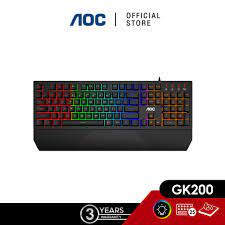 AOC GK200 Gaming Keyboard | Shopee Thailand