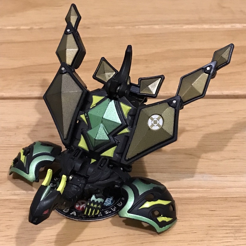 Bakugan Darkus Dharak With Airkor Gear Combat Set Gundalian Invaders บา ...