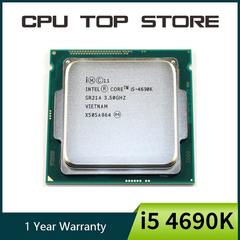 หน่วยประมวลผล CPU Intel core I5 4690K 3.5GHz 6MB LGA 1150 Quad-core I5 ...