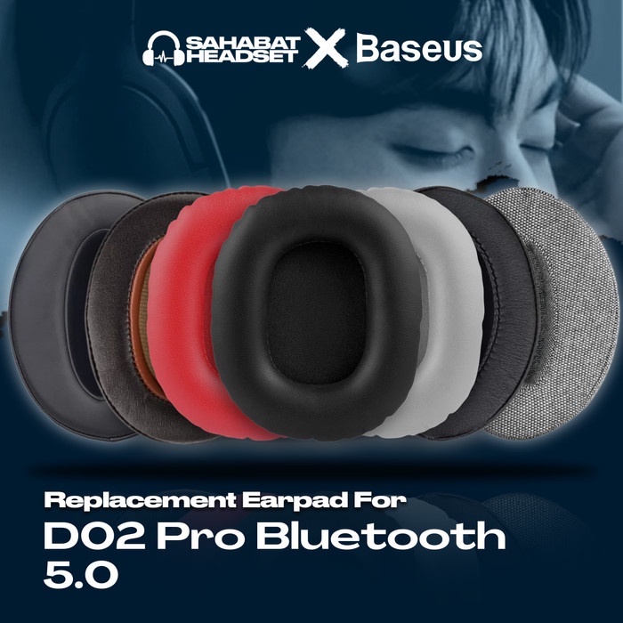 ฟองน้ําครอบหูฟังบลูทูธ 5.0 D 02 D-02 Baseus D02 Pro | Shopee Thailand