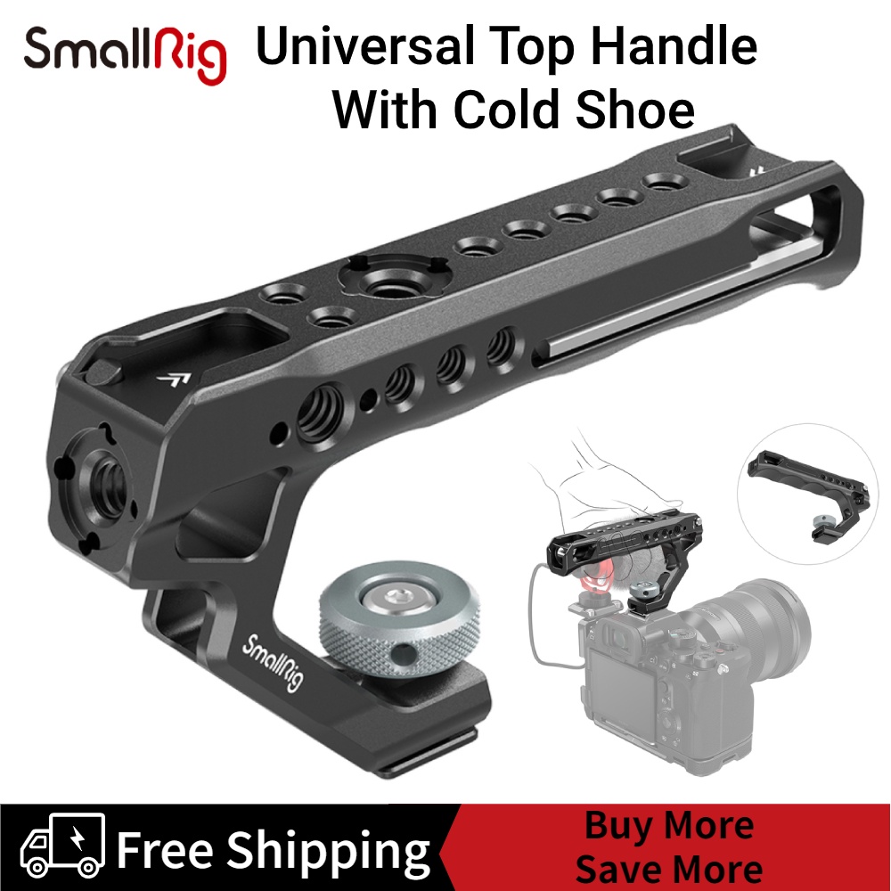 SmallRig Universal Top Handle with Cold Shoe 2094C | Shopee Thailand