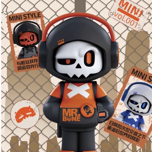 ️[Blind Box ready to ship : กล่องสุ่ม พร้อมส่ง] ️🌟 Mytoy : Mr Bone Mini ...