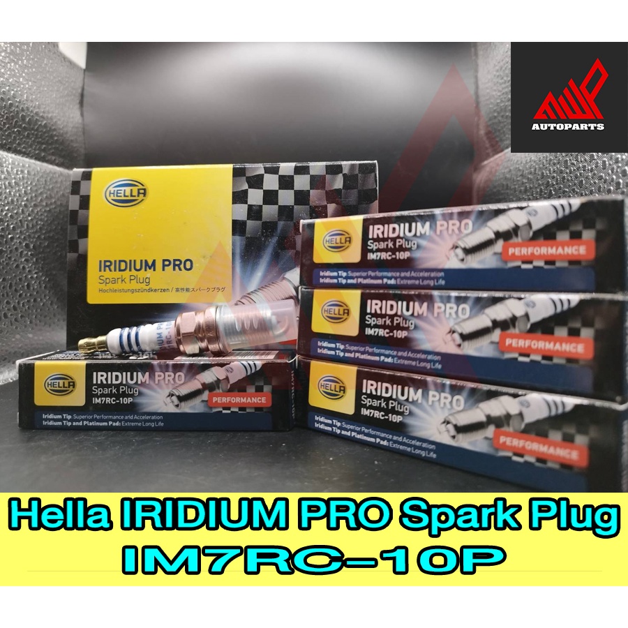 หัวเทียน Hella IRIDIUM PRO Spark Plug (IM7RC-10P) | Shopee Thailand