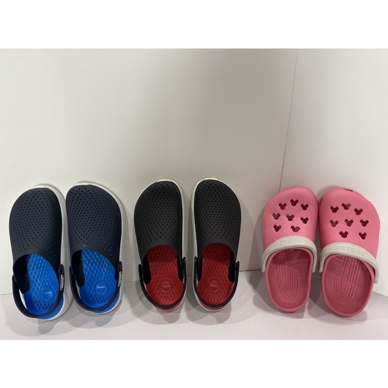 รองเท้าแตะหัวโตยี่ห้อ Bata และ Crocs(มือสองสภาพ 90%) | Shopee Thailand