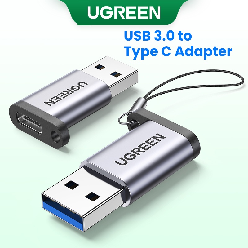 Ugreen อะแดปเตอร์แปลง USB 3.0 ตัวผู้ เป็น USB Type C ตัวเมีย สําหรับแล็ปท็อป Samsung Xiaomi 10 ...