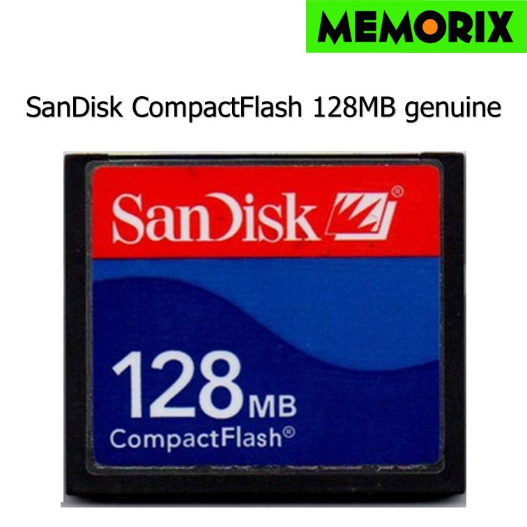 SanDisk CompactFlash 128MB genuine original | Shopee Thailand