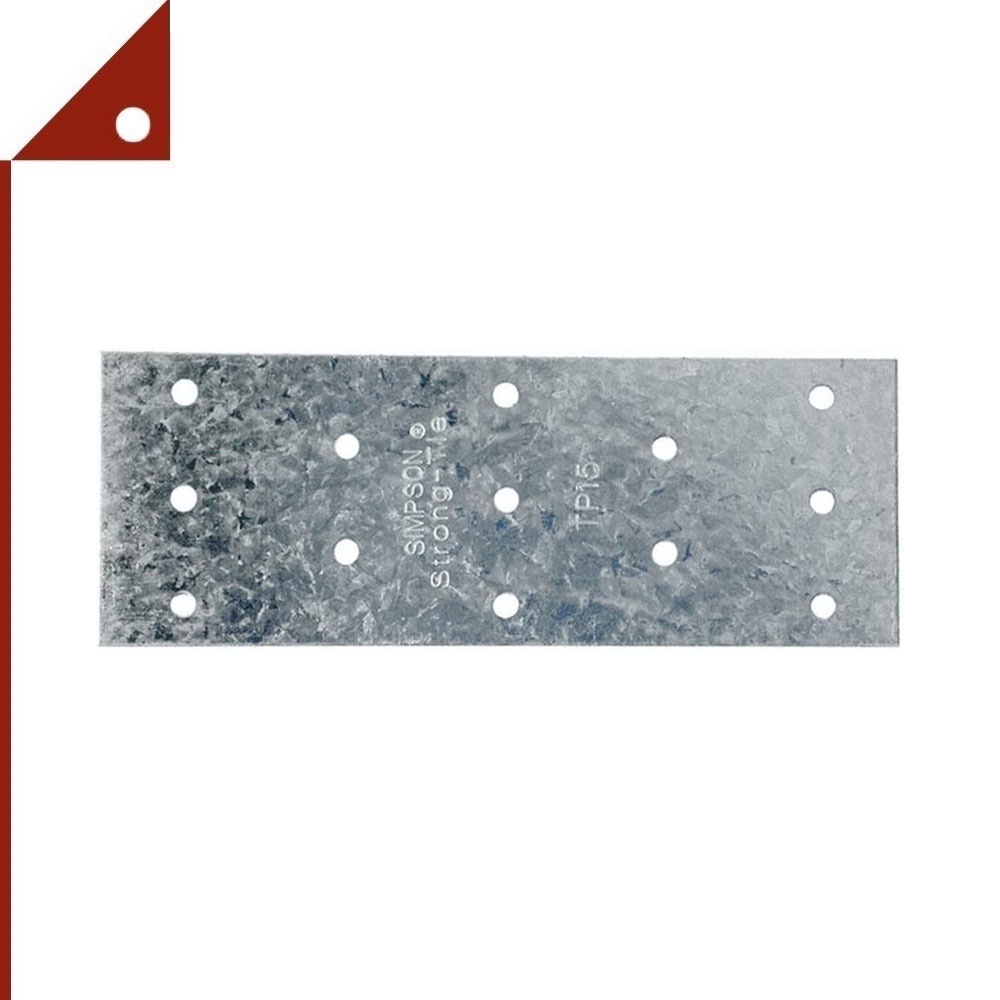 Simpson : SMPTP15* แผ่นเหล็กยึดไม้ Strong-tie TP Galvanized Tie Plate ...