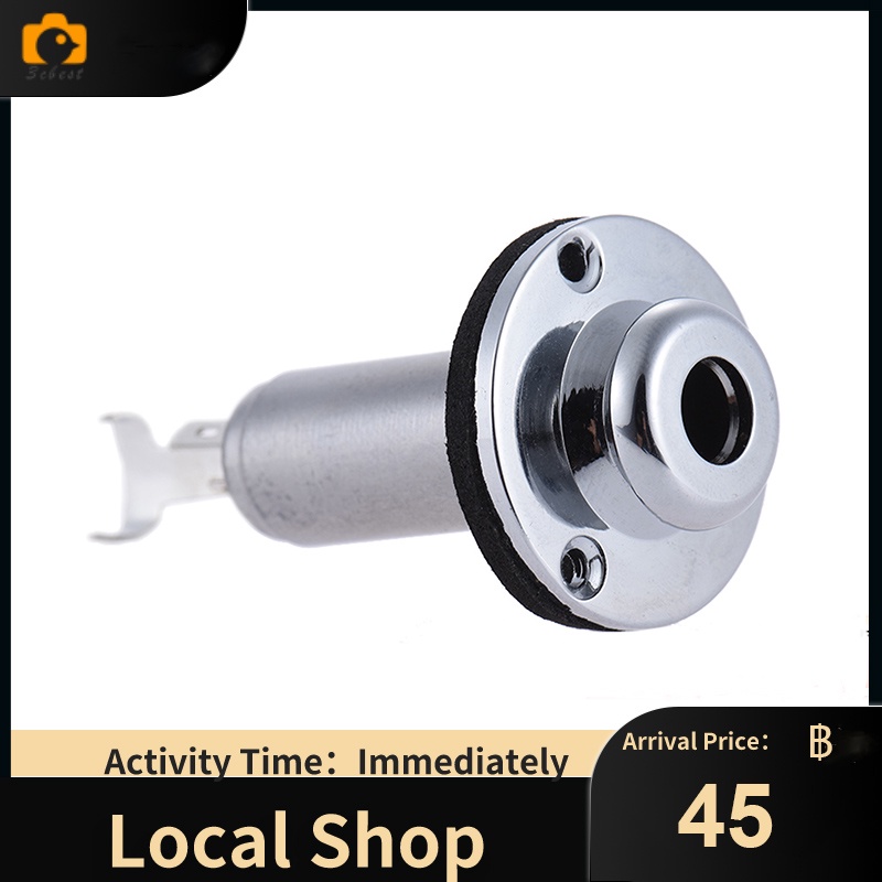 Acoustic Electric Guitar Mono End Pin Endpin Jack Socket Plug 6.35mm 1/ ...
