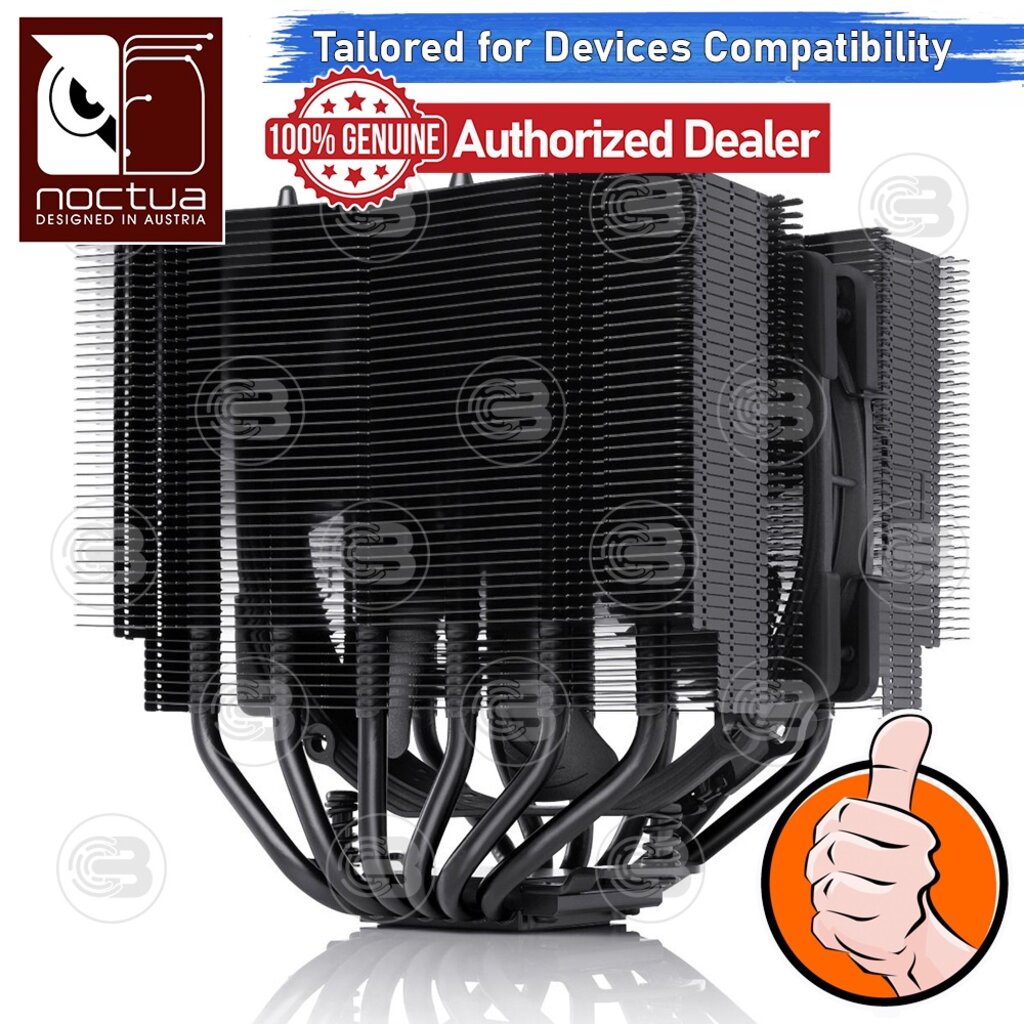 [CoolBlasterThai] Noctua NH-D15S chromax.black Heat Sink CPU Cooler ...