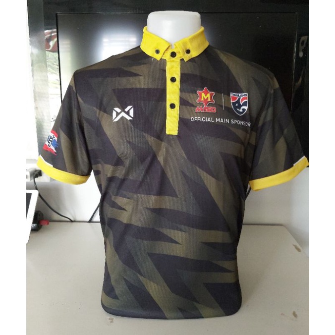เสื้อทีมชาติไทย +M150.มือ1⚽️⚽️⚽️⚽️ ผลิตโดยWARRIX⚽️ ไซด์ XLอก ทุกแบบ... สวยจัด | Shopee Thailand