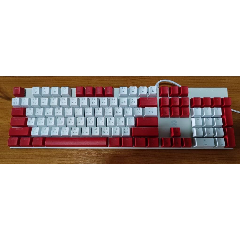 คีย์บอร์ดเกมมิ่ง Mechanical OKER K458 MIXED BACKLIT BLUESWITCH รับ ...