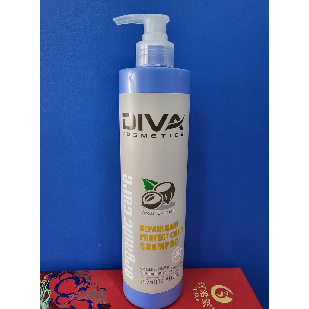 แชมพูสระผม ดีว่าคอสเมติกรีแพร์ Diva Cosmetics Repair Hair Protect Color ...