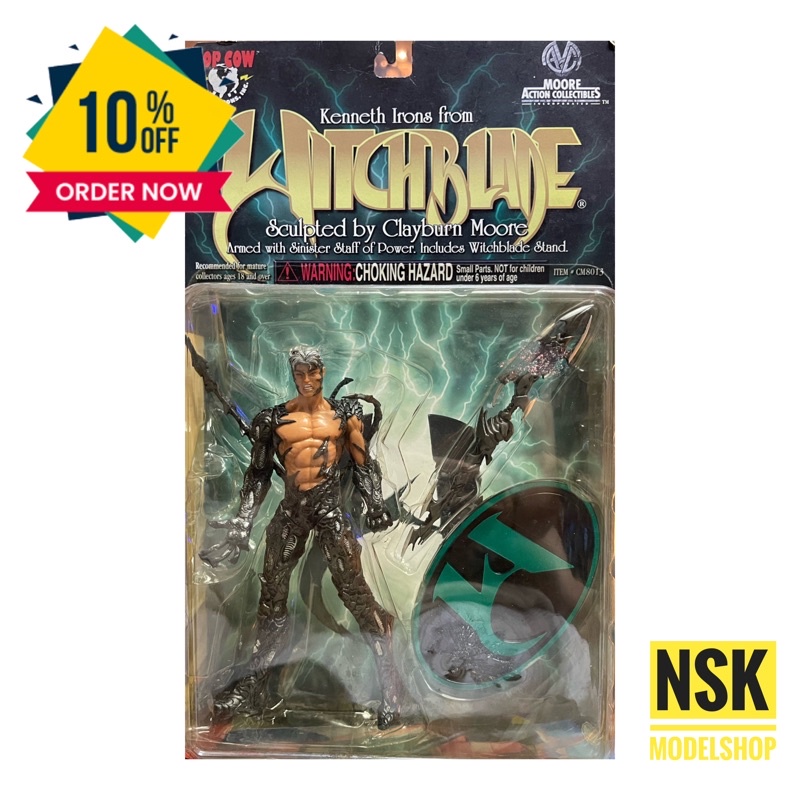 Kenneth Irons Figure From Witchblade | Shopee Thailand