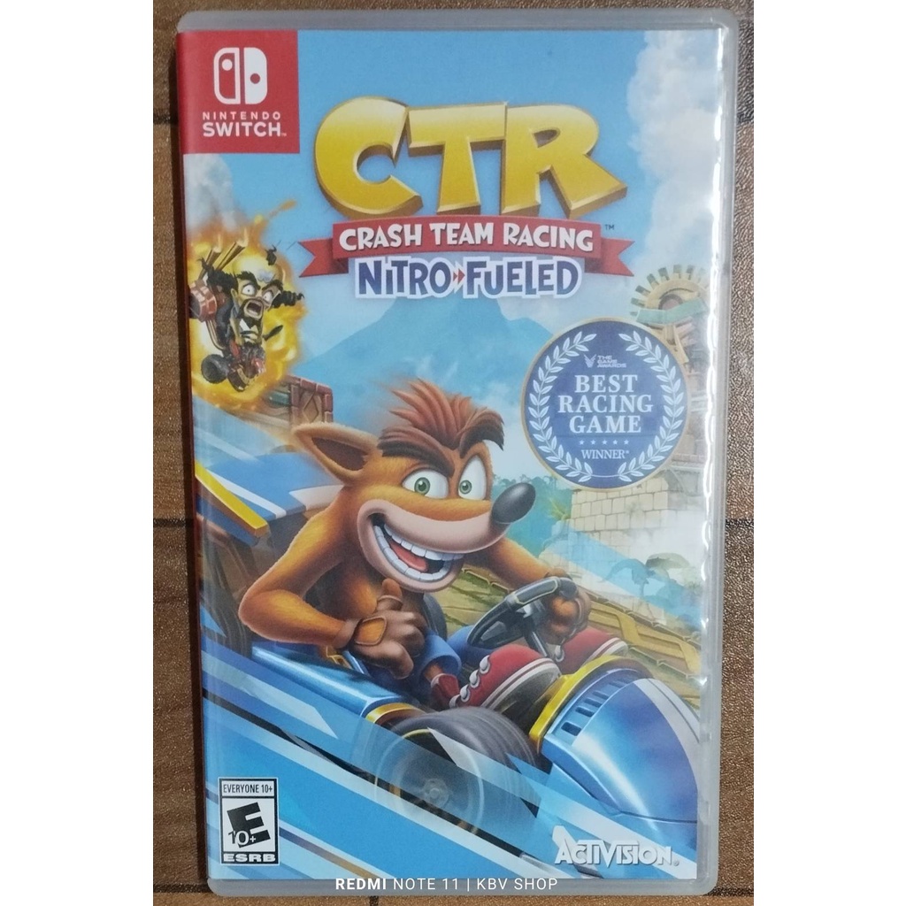 (ทักแชทรับโค๊ด)(มือ 1,2)Nintendo Switch : CTR Crash Team Racing Nitro ...