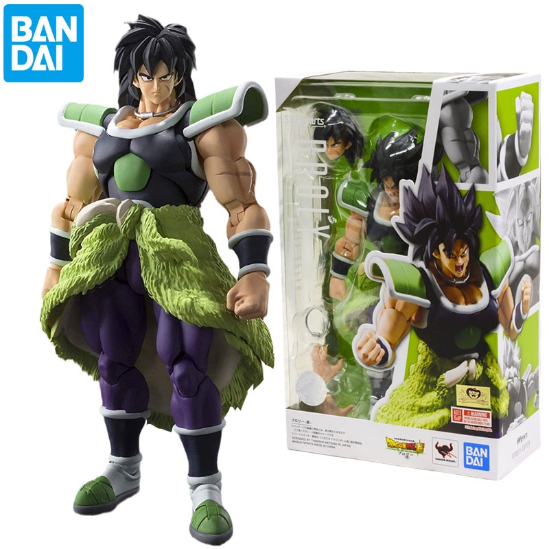 Original Bandai Tamashii Nations Dragon Ball Z Broly Super Saiyan S.h ...
