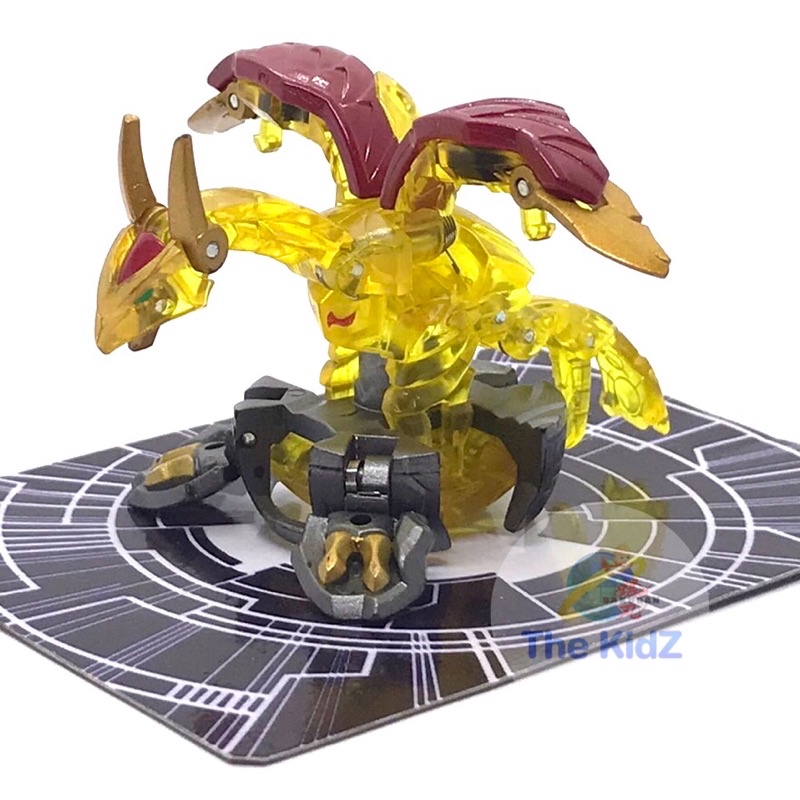 บาคุกัน Bakugan G Ganorada Yellow Clear Pyrus Super Five BakuTech ...