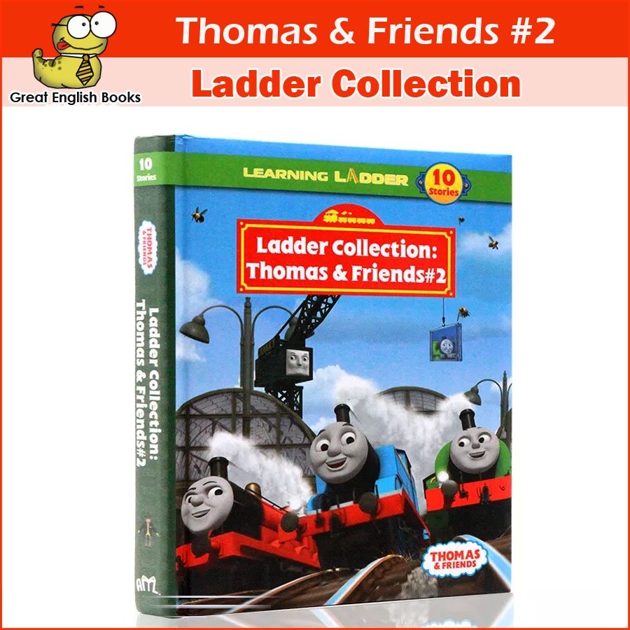 *ลิขสิทธิ์แท้* หนังสือนิทานปกแข็ง Thomas and Friends Learning Ladder 2 ...