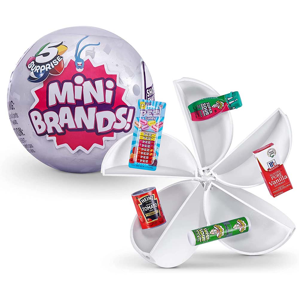 5 Surprise Mini Brands Capsule Collectible Mystery Ball 1 Piece of 5 ...